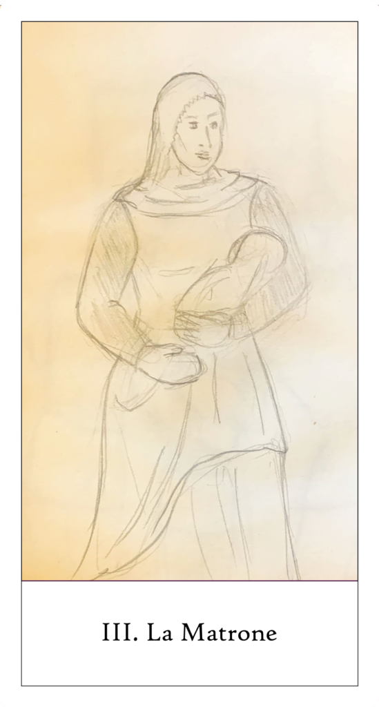 III. La Matrone – Tarot de La Fère